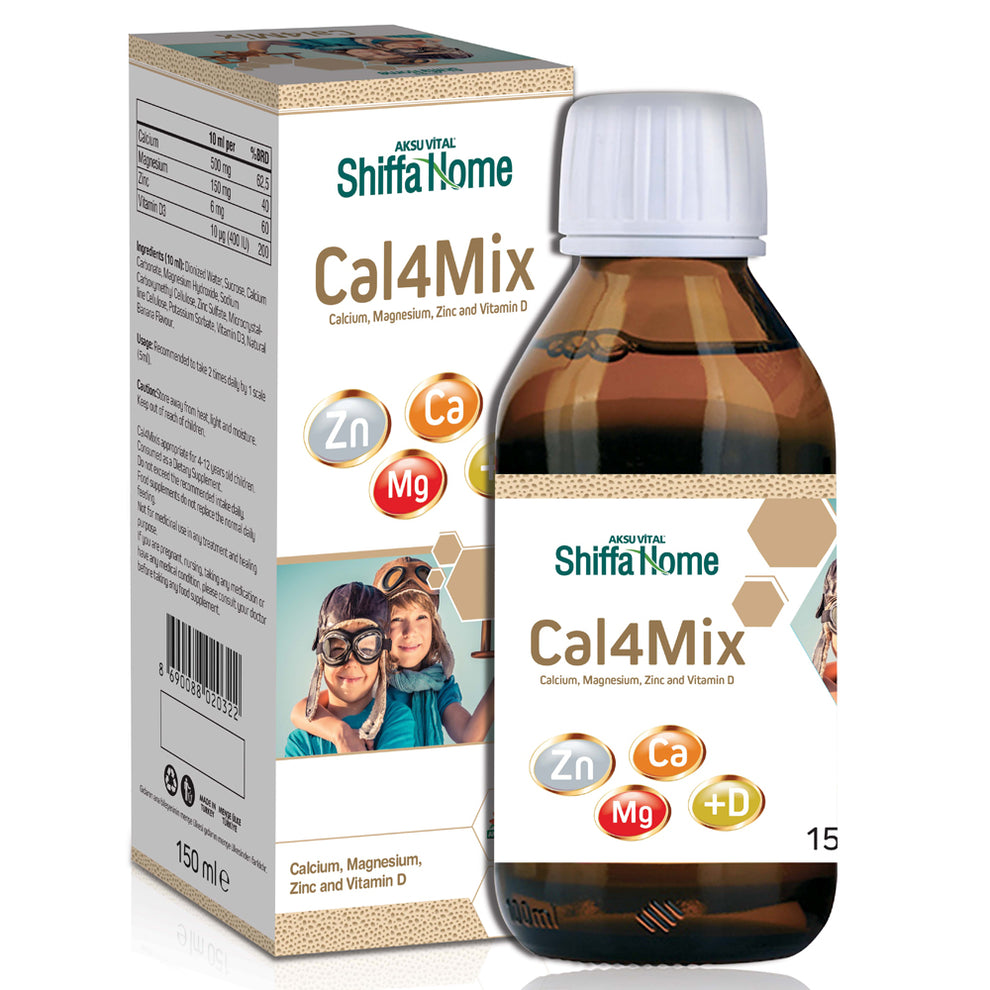 SIROP CAL4MIX (Calcium Magnésium Zinc Vitamine D3) – Shiffa Home
